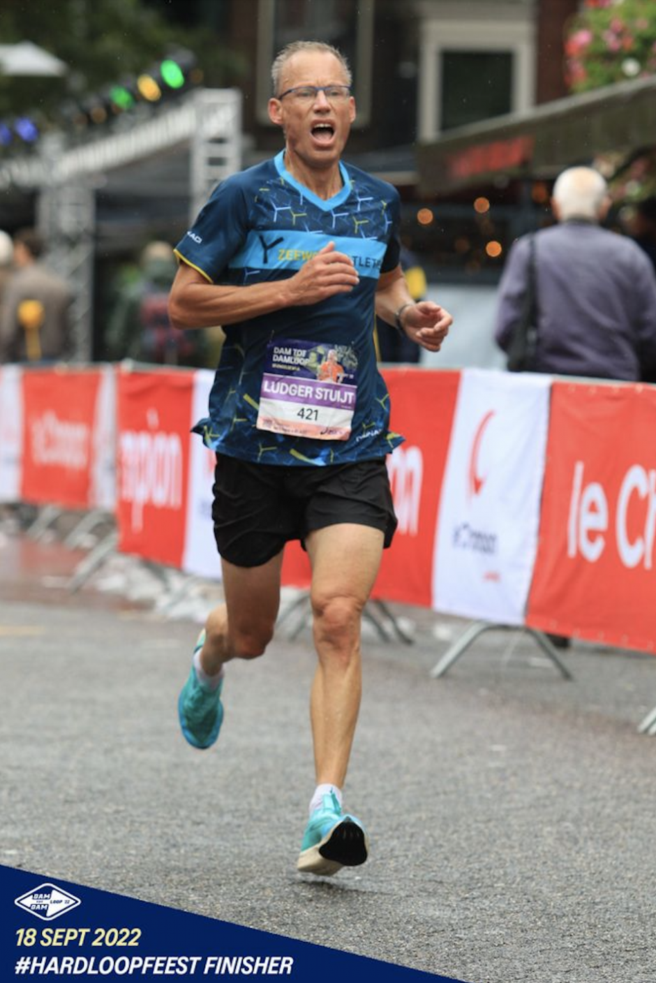 Ludger Stuijt eerste man Dam tot Dam loop · Zeewolde Atletiek